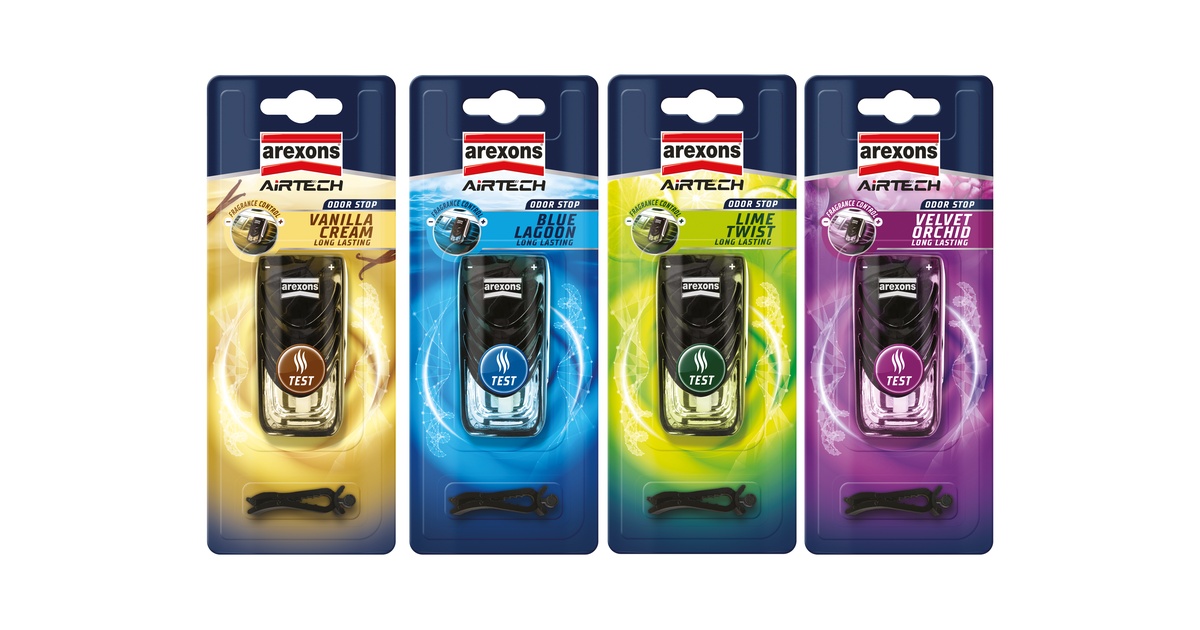 Airtech car lime: profumatore auto - Arexons